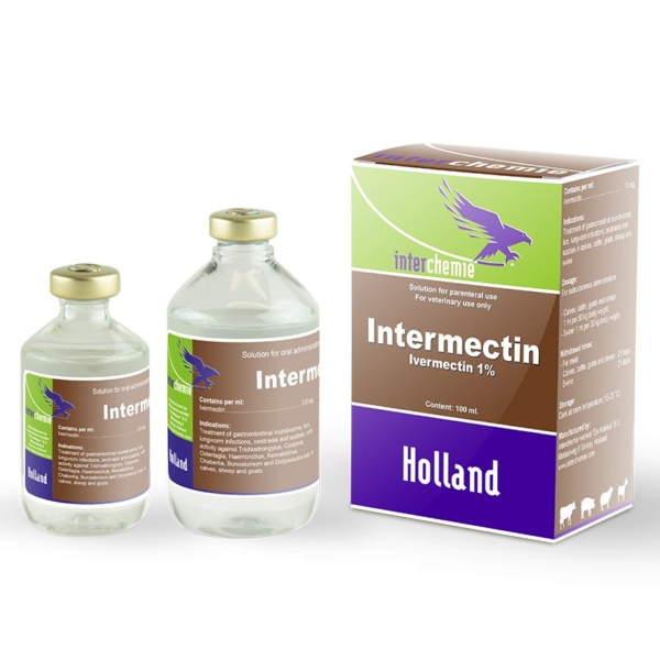Intermectin Super (50ml) / مضاد الطفيليات الخارجية سوبر – شركة مدى الإتقان